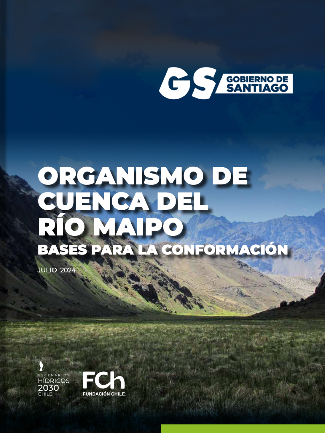 Lanzan plan de seguridad hídrica en cuenca del Maipo | FCh